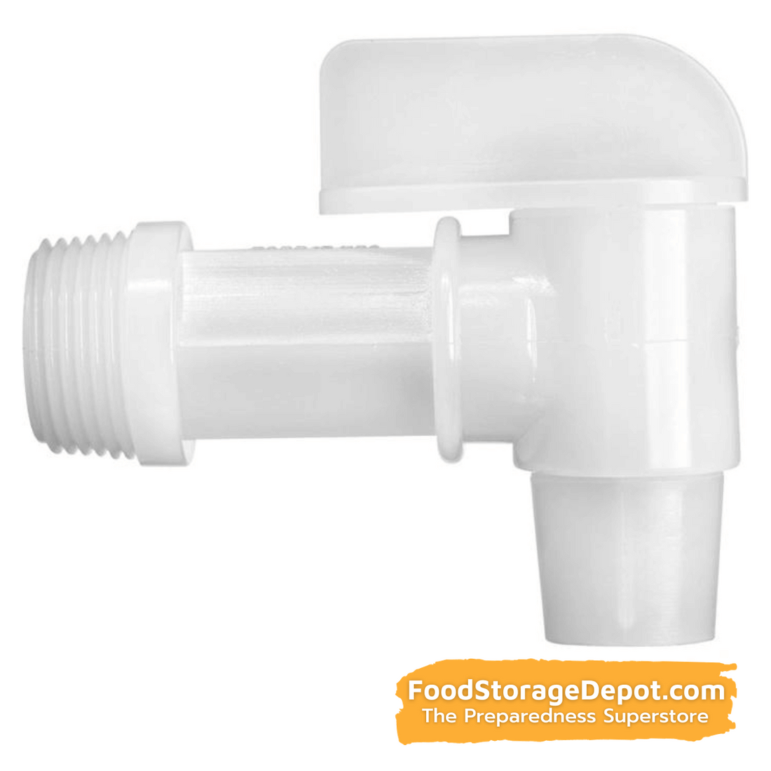 Spigot, for 5 Gal. Stackable Industrial Tank – FoodStorageDepot